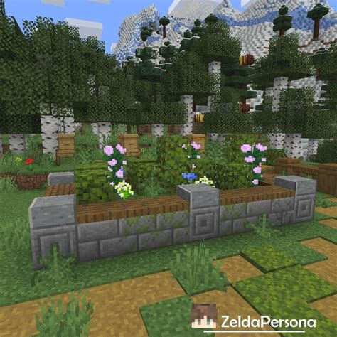 Minecraft Flower Bed Ideas At Thomas Wake Blog