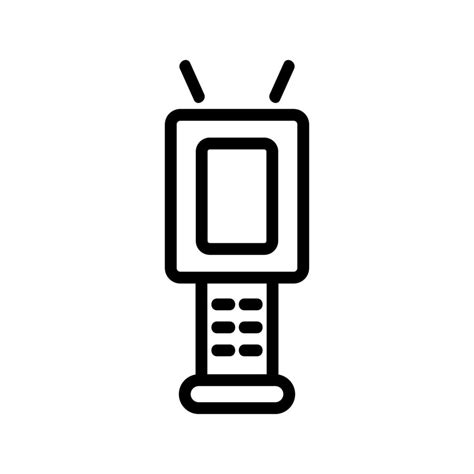 Image Barcode Scanner Icon Vector Outline Illustration 9990492 Vector Art At Vecteezy