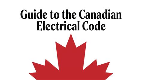 Guide To The Canadian Electrical Code Part 1 25th Edition A Road