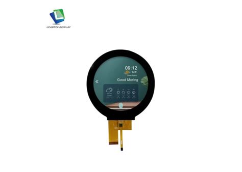 Lcd 3 4 Inch Circle Display Ips Panel Mipi Interface Touch Screen For Smart Home