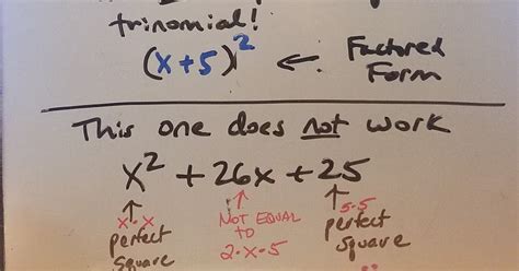 Algebra I Field School Factoring Special Cases