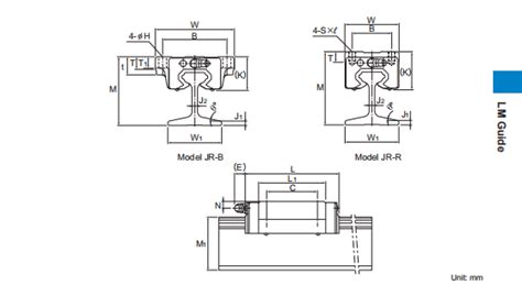 THK JR B Linear Guide Precise Linear Guide Bearing Linear Guide Rail Linear Slide Rail