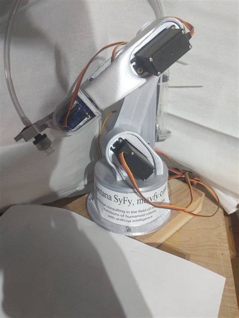 Diy 5 Axis Robotic Arm 3d Printed Parts Only Etsy