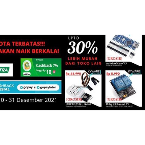 Jual AC Light Dimmer Robotdyn Module 1 Channel 220V 110V Logic 5V 3 3V Shopee Indonesia