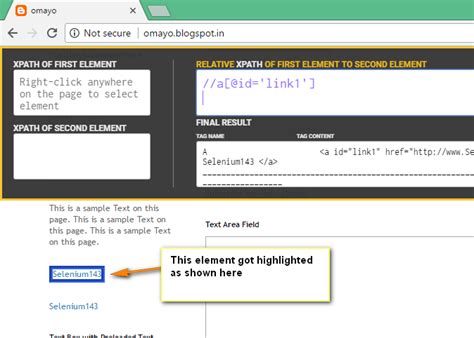 Selenium By Arun Relative Xpath Helper Using This Plugin In Selenium For Generating Relative