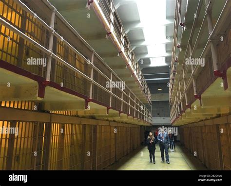 The Alcatraz Federal Penitentiary On Alcatraz Island In San Francisco
