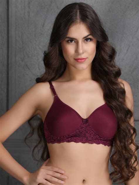 Clovia Cotton Rich Non Wired Spacer Cup T Shirt Bra Women Full Coverage Lightly Padded Bra Buy