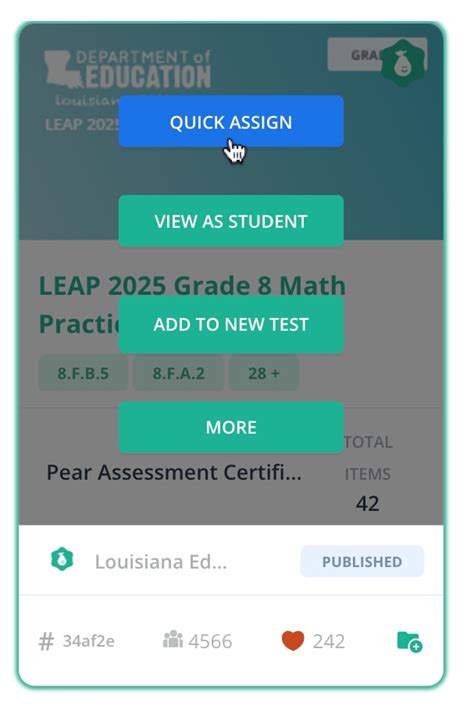 Assign A Test In Pear Assessment Assign A Test In Pear Assessment