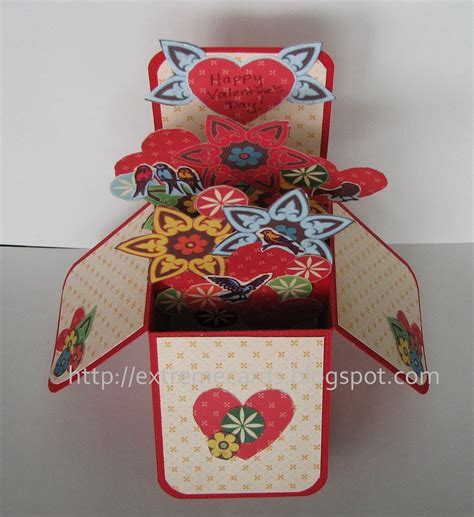 Card In A Box Valentine Pop Up