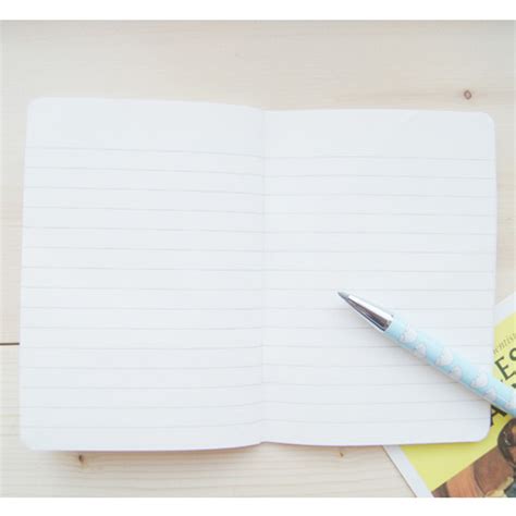 Hello Today Noro Story Small Lined Notebook Fallindesign