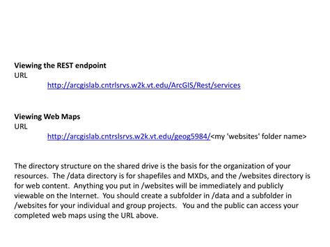 Ppt Tutorial Using Arcgis Server And Esri Arcgis Api For Javascript