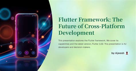 flutter framework the future of cross platform development