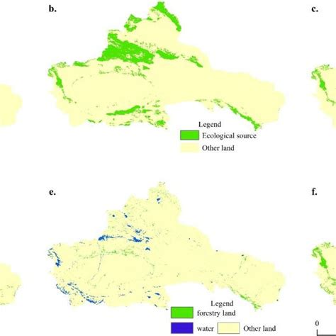 Ecological Source Of The Northwest Arid Region Note A Ecological Download Scientific Diagram