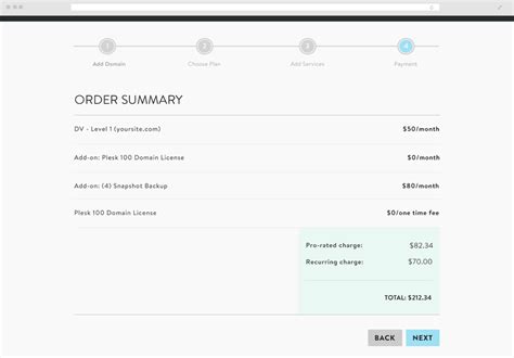 Ui Design Order Process