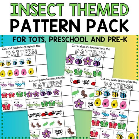 Insect Themed Pattern Packet