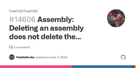 Assembly Deleting An Assembly Does Not Delete The Joints · Issue