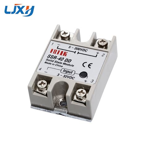 Ljxh Plastic Single Phase Solid State Relay Module Vicedeal