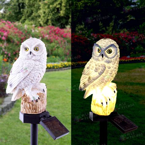 Светильник на солнечной батарее Сова купить на Ozon по низкой цене 678261718