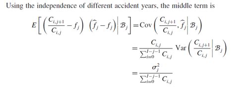 Soft Question Chain Ladder Model Unbiasedness Of Estimators For The Variance Parameters