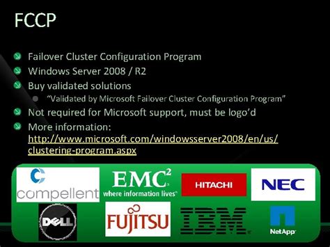Failover Clustering Feature Roadmap For Windows Server