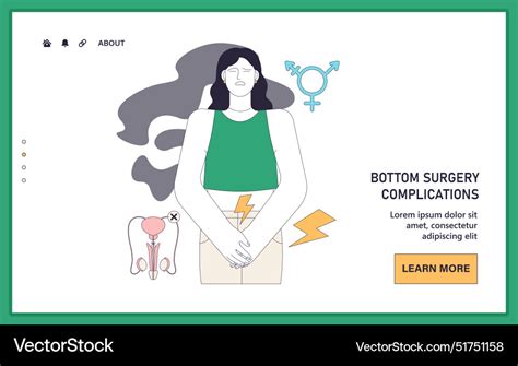 Gender Transition Complications Challenges Vector Image