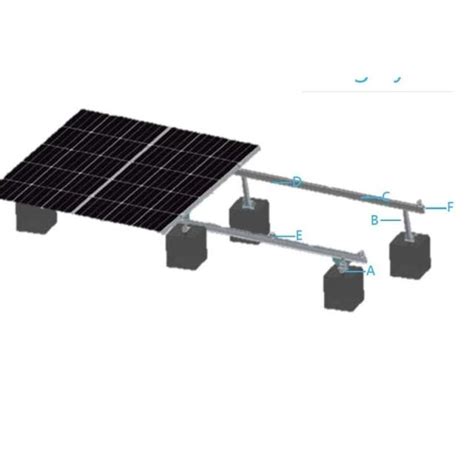 Jual Mounting Solar PV Solar Module Panel Surya Front Leg Shopee Indonesia