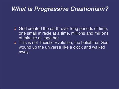 Ppt Progressive Creationism The Dangers Of Using Science To Interpret The Bible Powerpoint