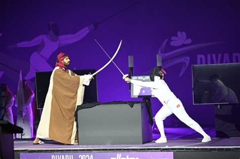 مساعد وزير الرياضة يفتتح بطولة العالم للمبارزة بالرياض جريدة المدينة