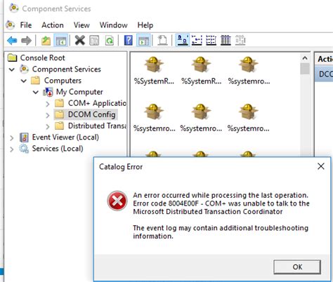Help Diagnose Problem With Msdtc The Transaction Manager Is Not