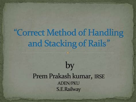 Defects In Rails Railway Engineering Pptx Rail Travel Travel Type