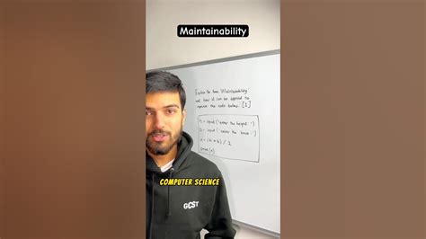 Maintainability Ocr Gcse Computer Science Paper 2 2 Marks