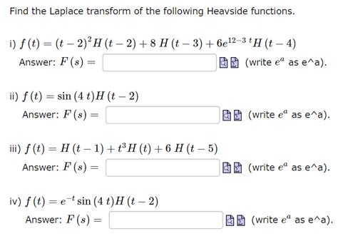 Solved c The function f t ť is piecewise continuous on Chegg