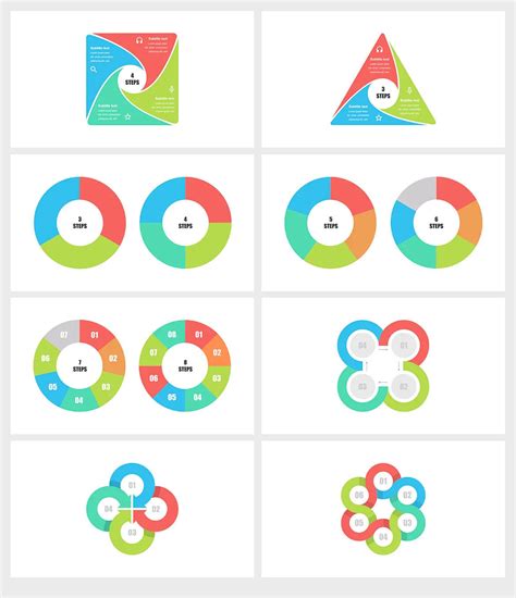 Circular Process Powerpoint Templates Etsy