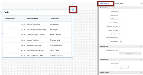 how to display thousands of rows in the dashboard grid widget