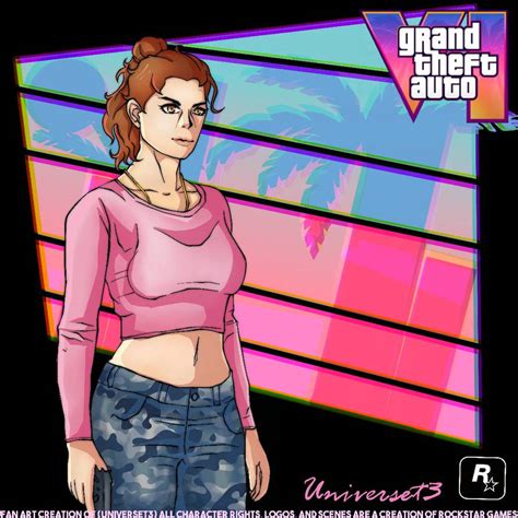 Gta 6 Lucia By Universet3 On Deviantart