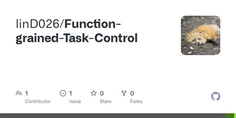 Github Lind026function Grained Task Control