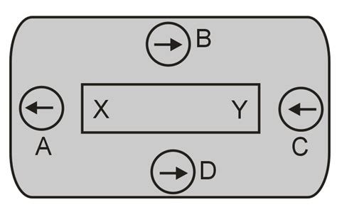 The Diagram Shows A Bar Magnet Surrounded By Four Plotting Compasses Copy The Diagram And Mark