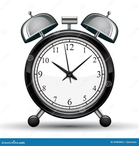 Alarm Clock Vector Illustration Stock Vector Illustration Of Business Index 42983892