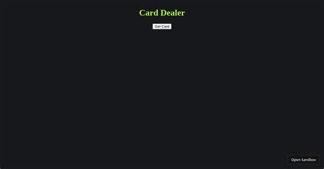 React Template Class Based Codesandbox