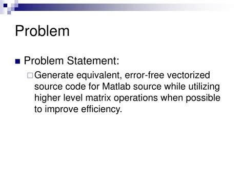 Ppt Dimensional Vectorization In Matlab Powerpoint Presentation Free Download Id3309122