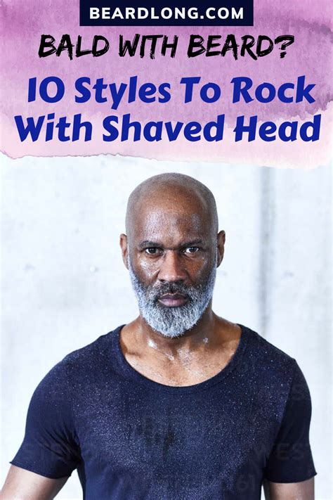 Beard For Round Face Old Man With Beard Shaved Head With Beard Bald