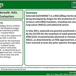 Sotorasib First Approval
