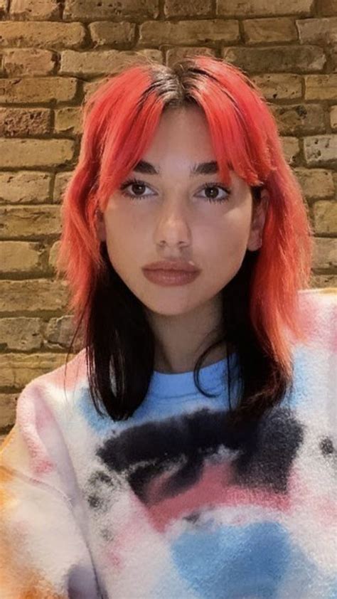 Dua Lipa Red Hair Pretty Hair Color Hair Styles Hair Inspo Color