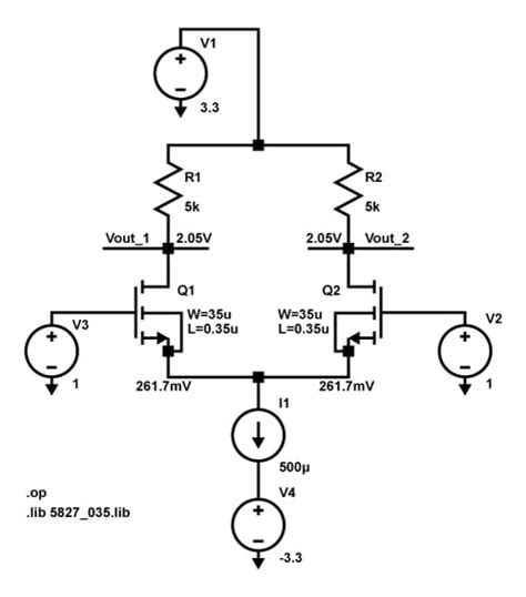 The Basic Mosfet Differential Pair Technical Articles