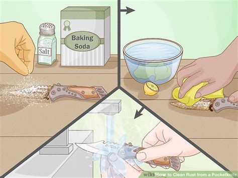 3 Ways To Clean Rust From A Pocketknife WikiHow