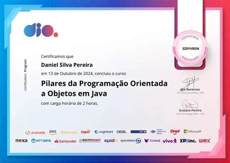 Pilares Da Programação Orientada A Objetos Em Java Daniel Silva Pereira