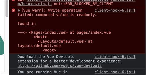 Fix Write Operation Failed When Using Computed And Usefetch · Issue 486 · Nuxt Community