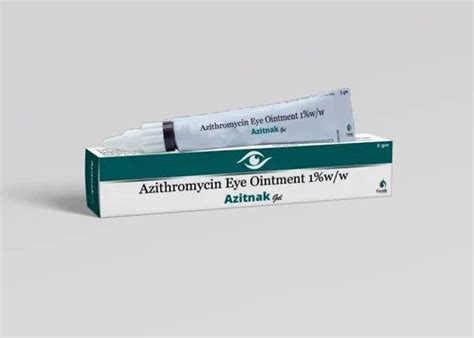 Azithromycin Eye Ointment At ₹ 155piece Ophthalmic Ointment In