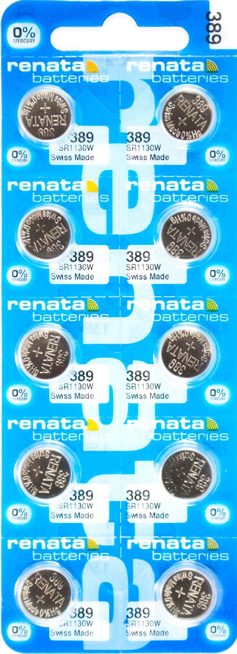 Renata 389 – Time Supply House