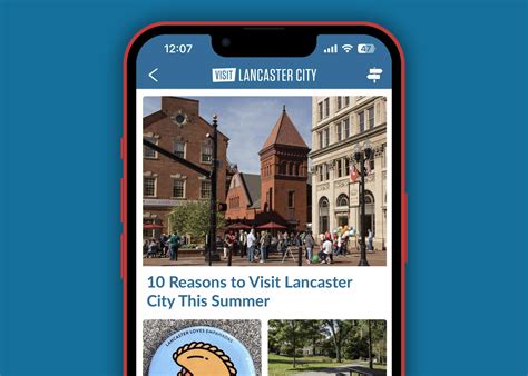 Visit Lancaster City Mobile App Visit Lancaster City
